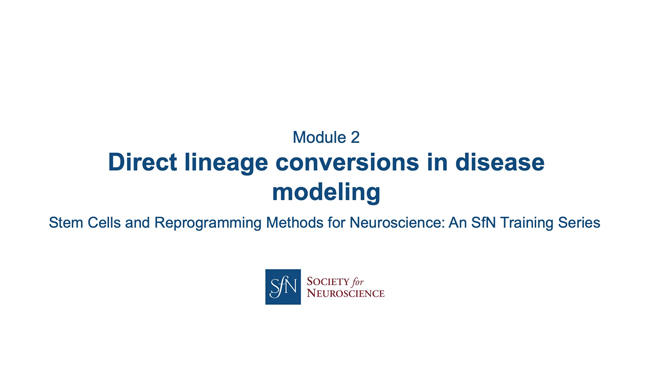 Module 2: Neuronal Differentiation